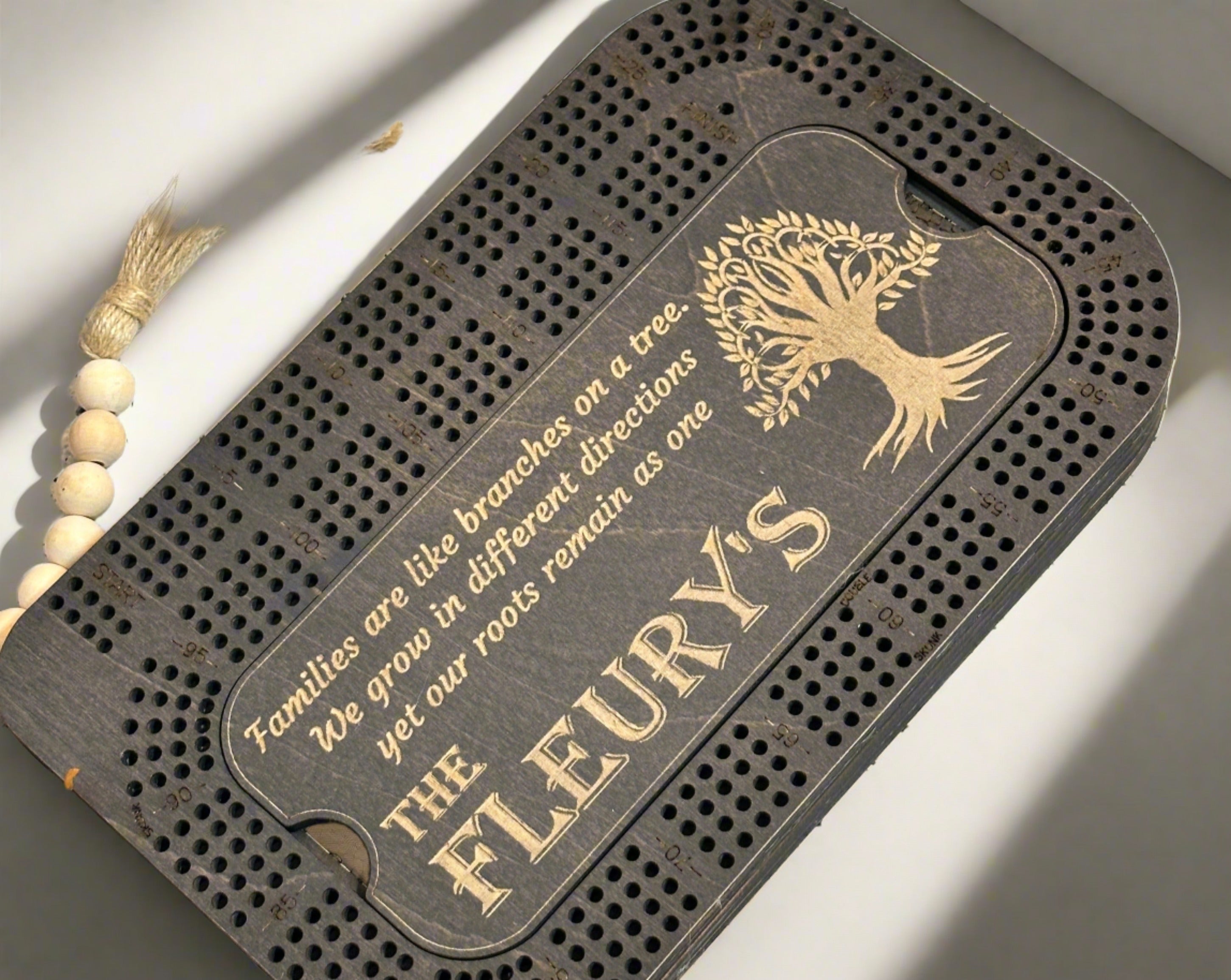 Personalized Cribbage Board Crafted To Last A lifetime – Creations by Alfie