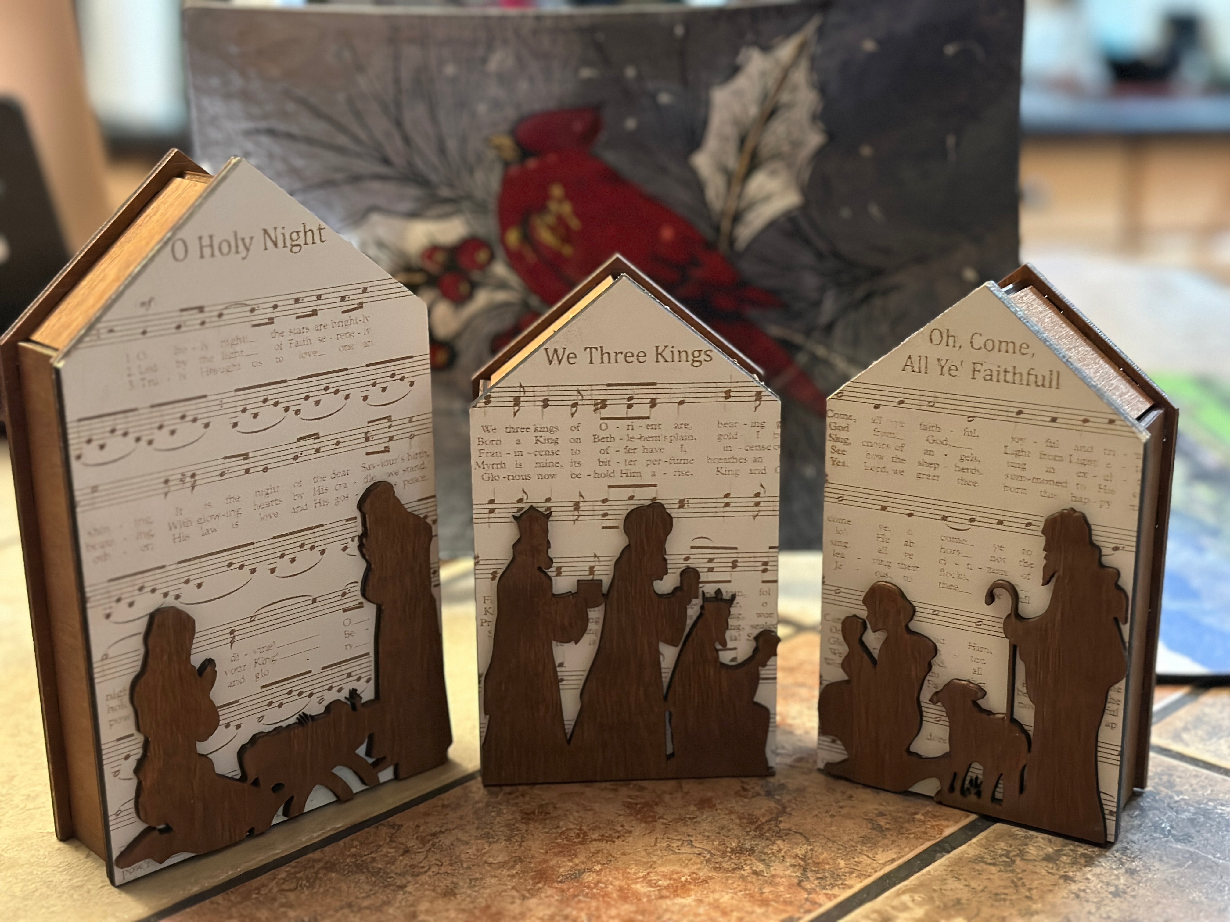 Nativity Scene Shelf Sitter – Creations by Alfie